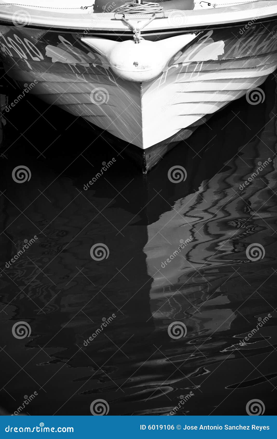 Proa del barco foto de archivo. Imagen de cubo, boya, barco - 6019106