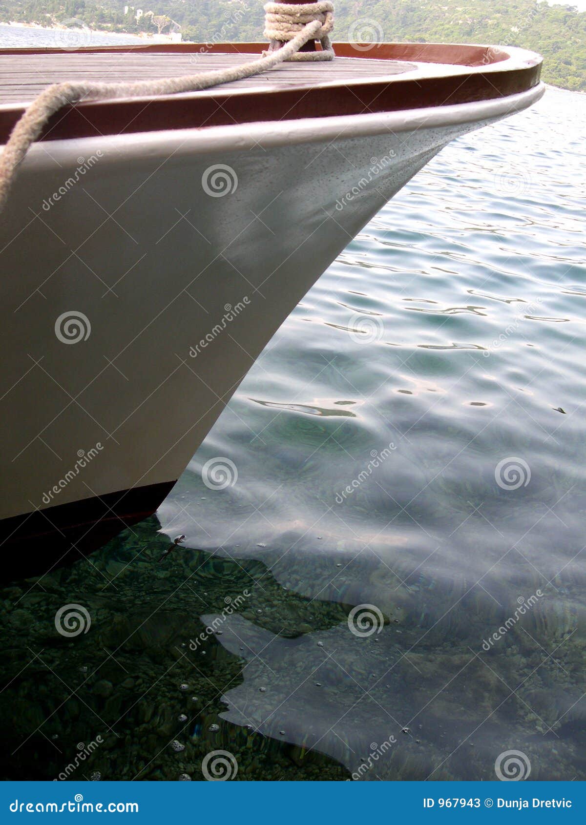 PROA DEL BARCO imagen de archivo. Imagen de turista, neatness - 967943