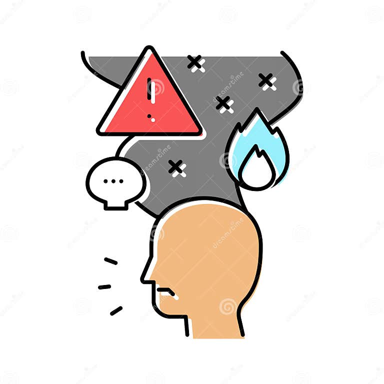 Proactive Aggression Color Icon Vector Illustration Stock Vector ... Proactive Aggression Color Icon Vector Illustration Stock Vector ...