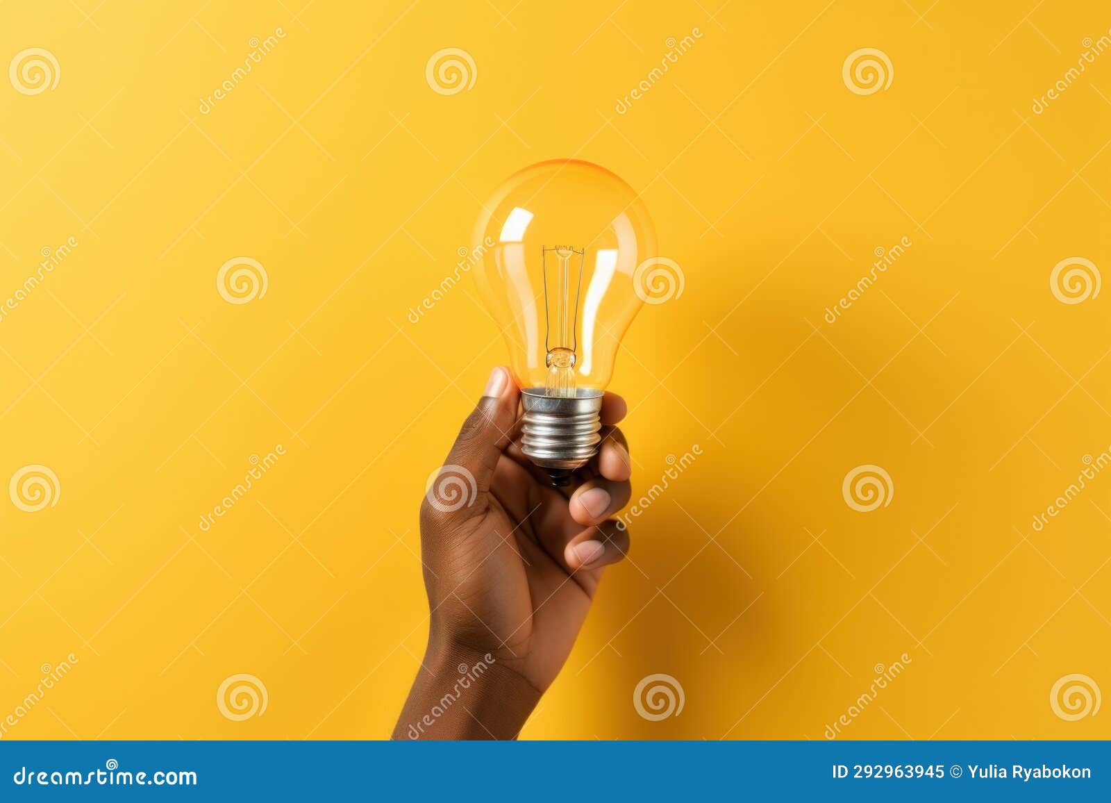 Proactive Hands Catching Light Bulb. Generate Ai Stock Image - Image of ...
