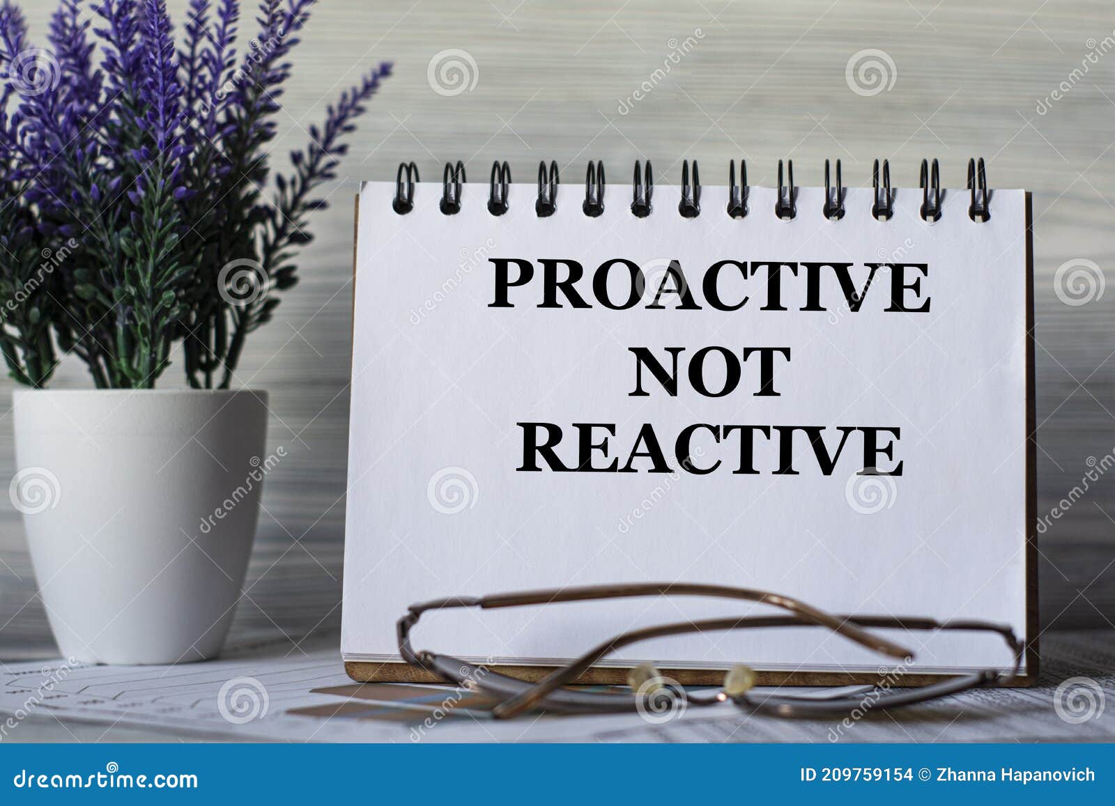 Words Proactive Vs Reactive Organization. Royalty-Free Stock ...