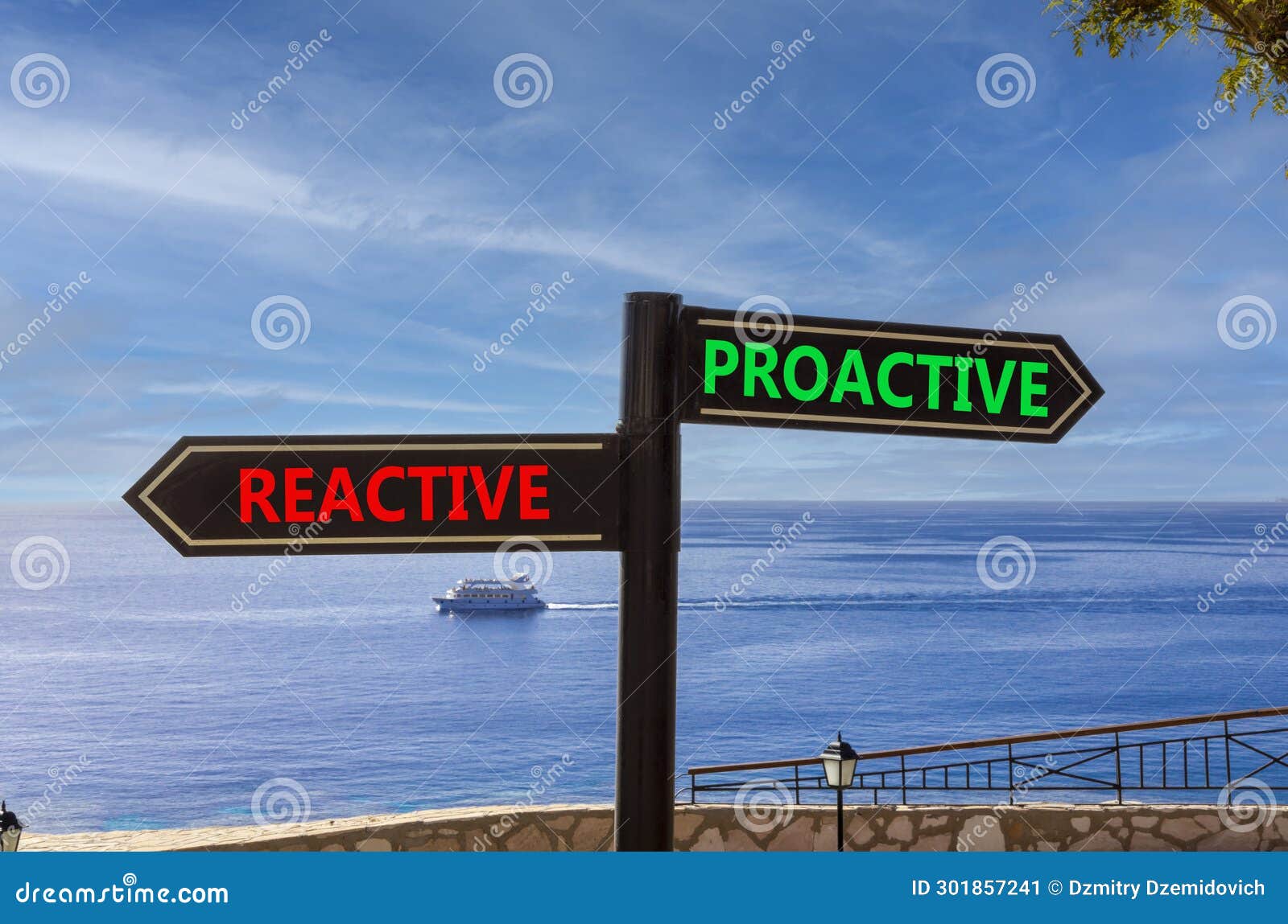 Proactive and Reactive Symbol. Concept Word Proactive Reactive on ... Proactive and Reactive Symbol. Concept Word Proactive Reactive on ...