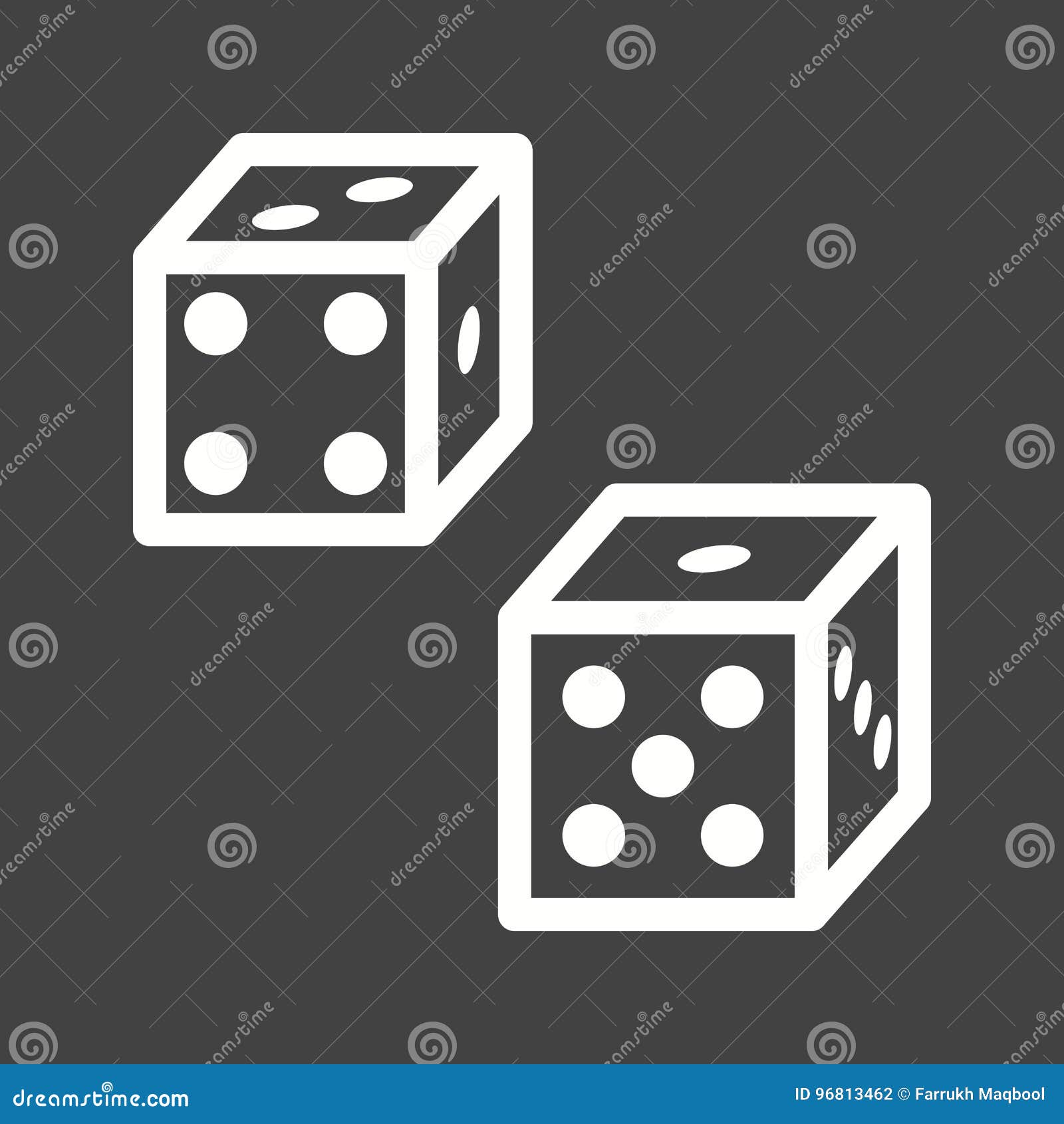 Probability stock illustration. Illustration of design - 96813462