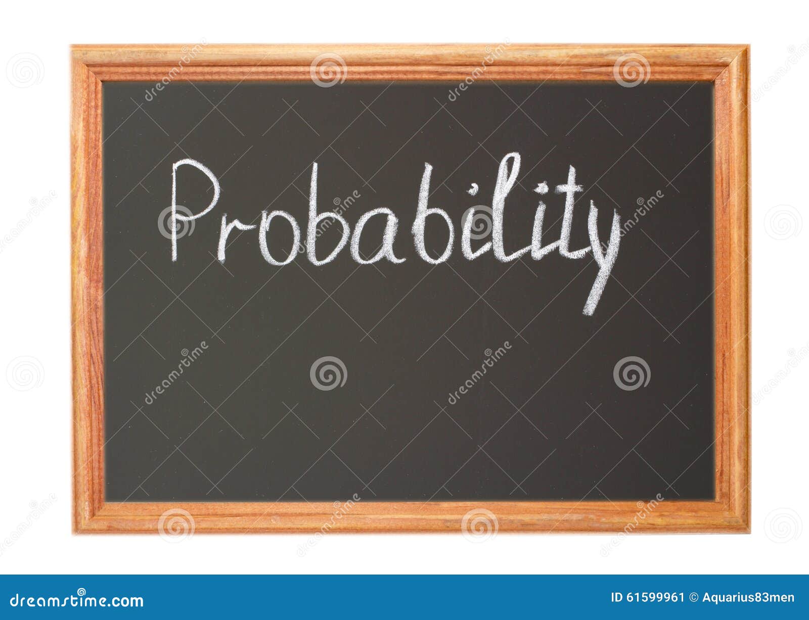 Probability stock image. Image of graph, chalk, concept - 61599961