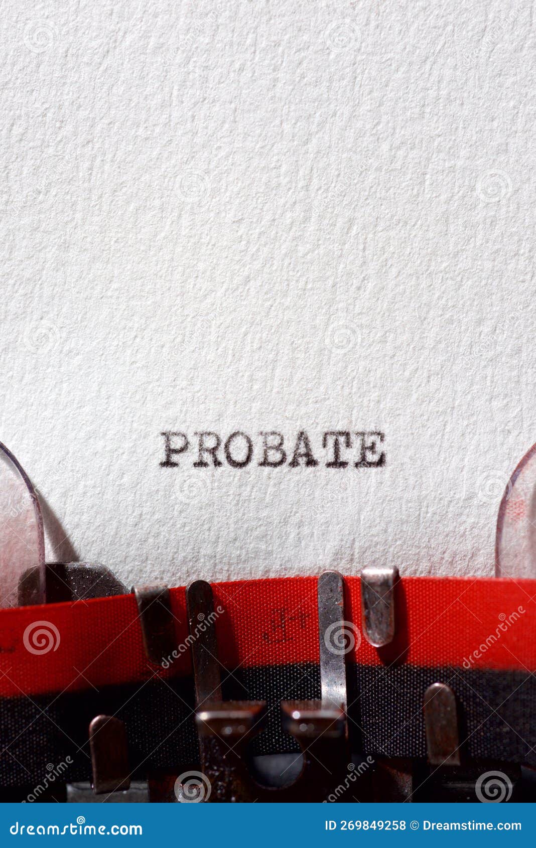 Probate concept view stock photo. Image of write, written - 269849258