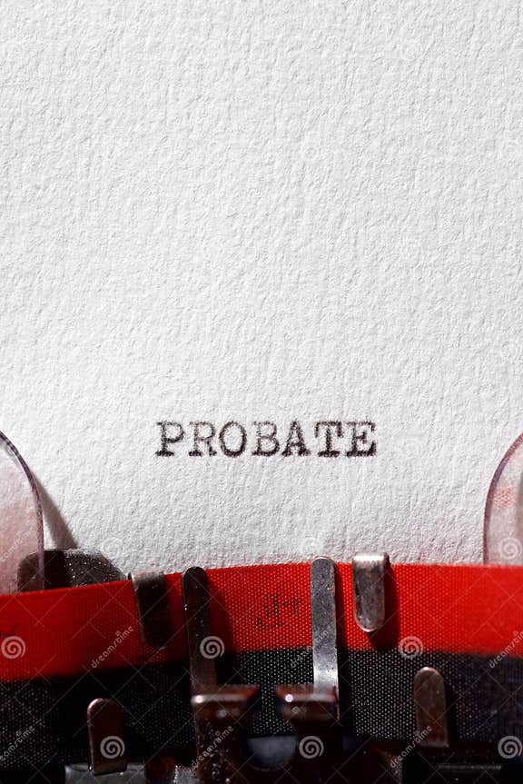 Probate concept view stock photo. Image of write, written - 269849258