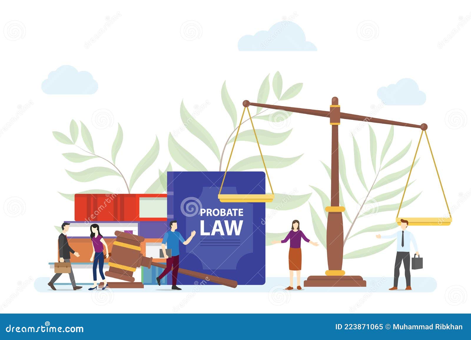 Probation Flat Line Icon. Vector Outline Illustration Of Employee ...