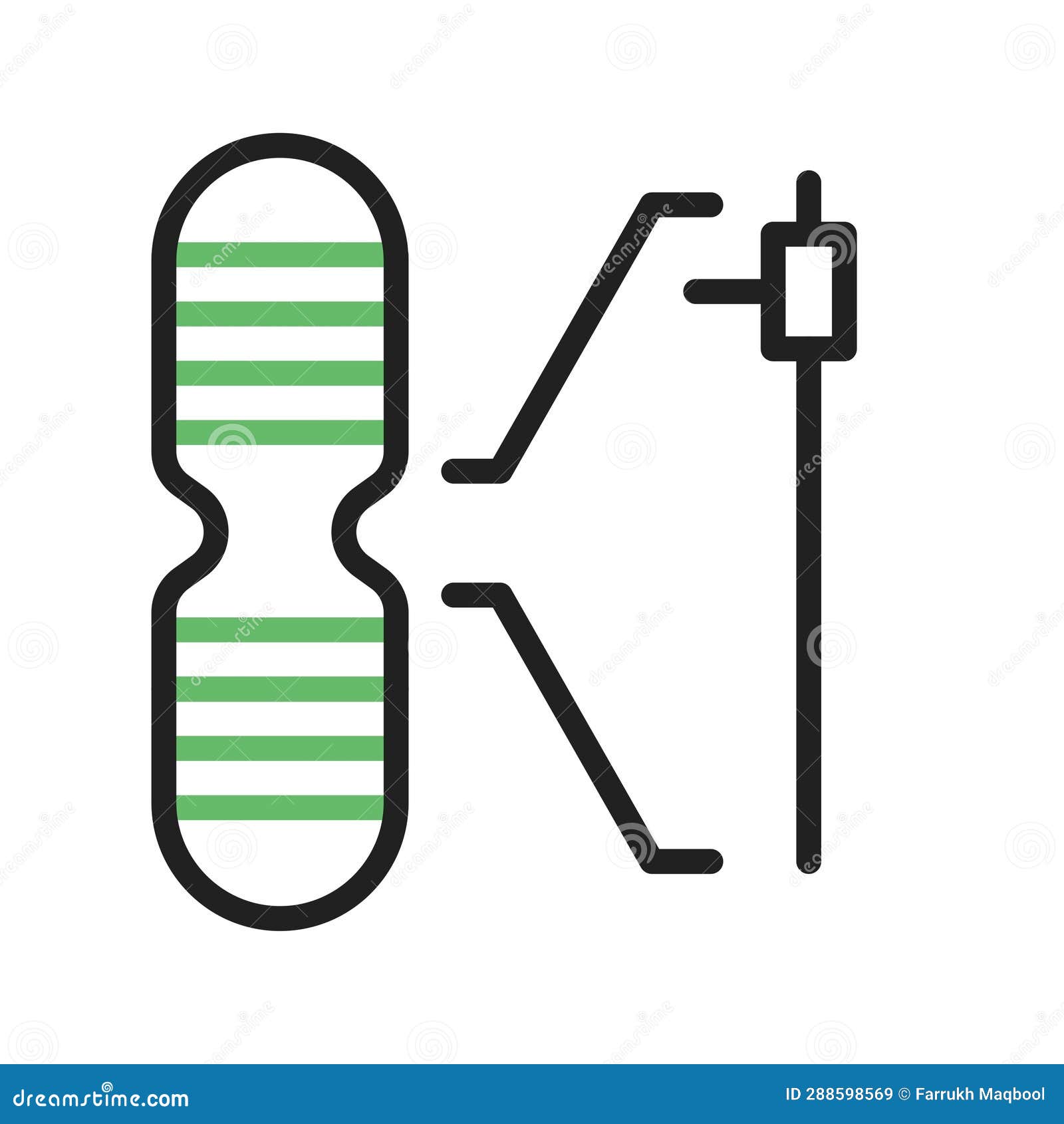 Probe Icon Image. stock illustration. Illustration of isolated - 288598569