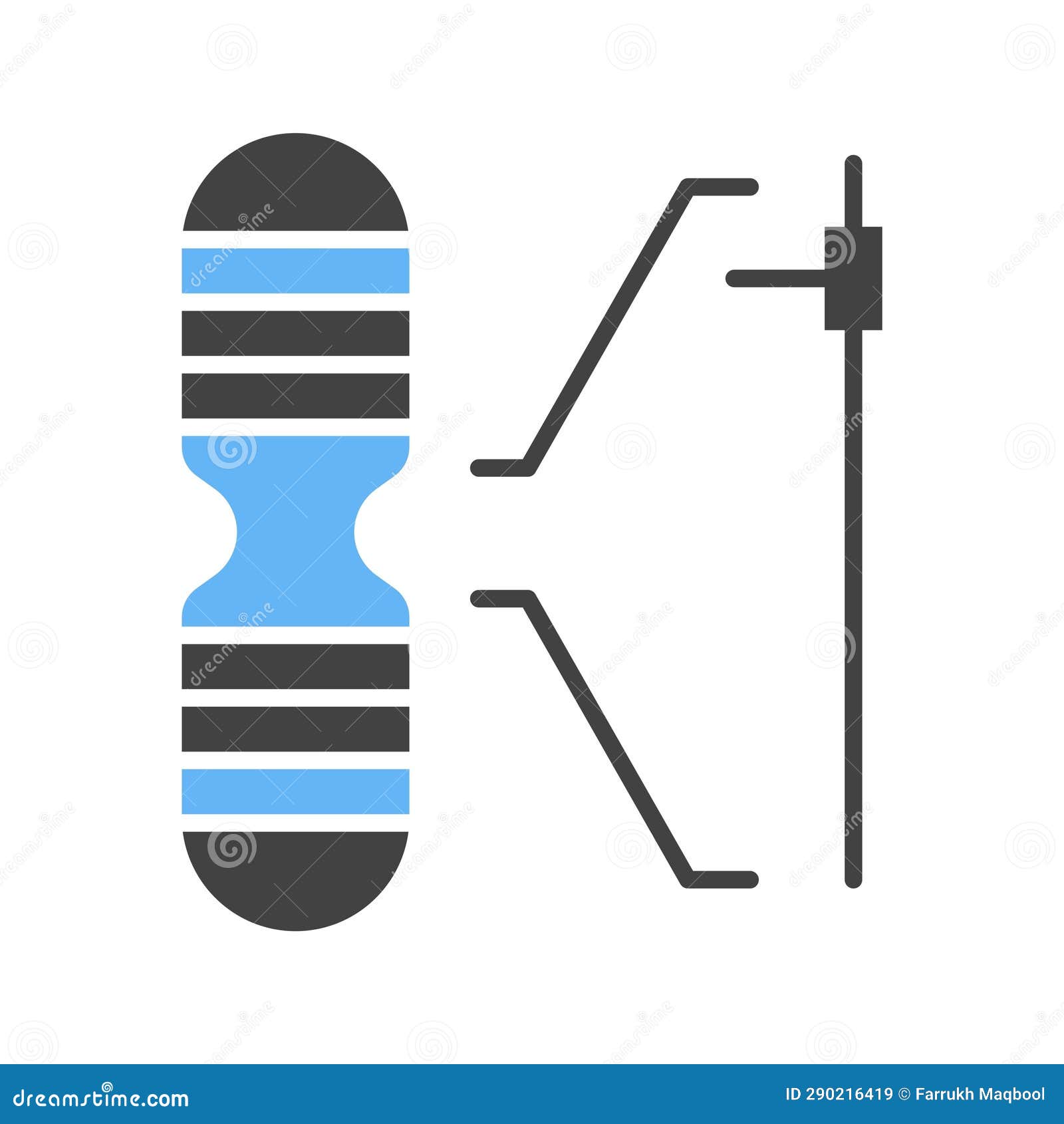 Probe Icon Image. stock vector. Illustration of astronomy - 290216419