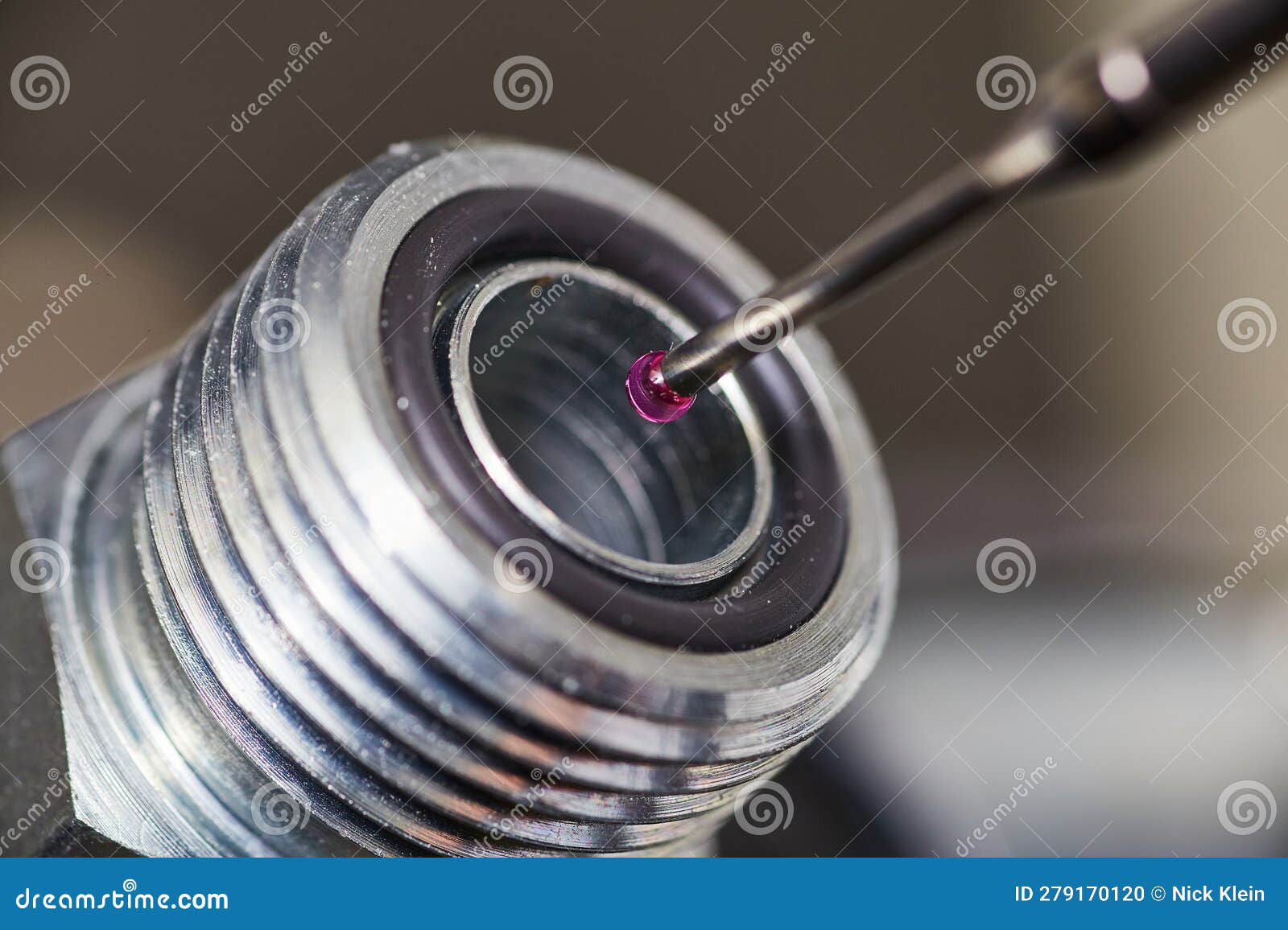 Probe Measuring Minute Machinery Part Flaw Metrology CMM Programming ...