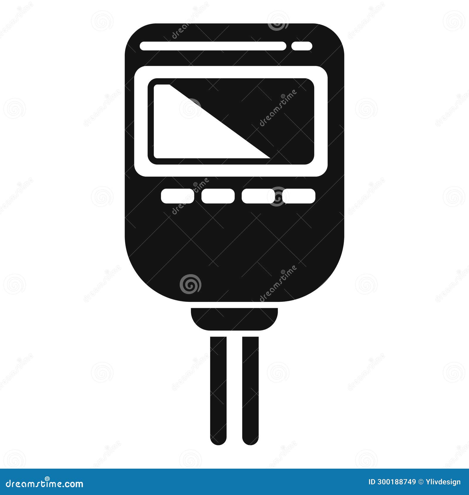 Probe Test Kit Icon Simple Vector. Ph Meter Device Stock Vector ...
