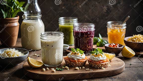 Probiotic Foods: Yogurt, Sauerkraut, Kombucha - Gut Health, Well-being ... Probiotic Foods: Yogurt, Sauerkraut, Kombucha - Gut Health, Well-being ...
