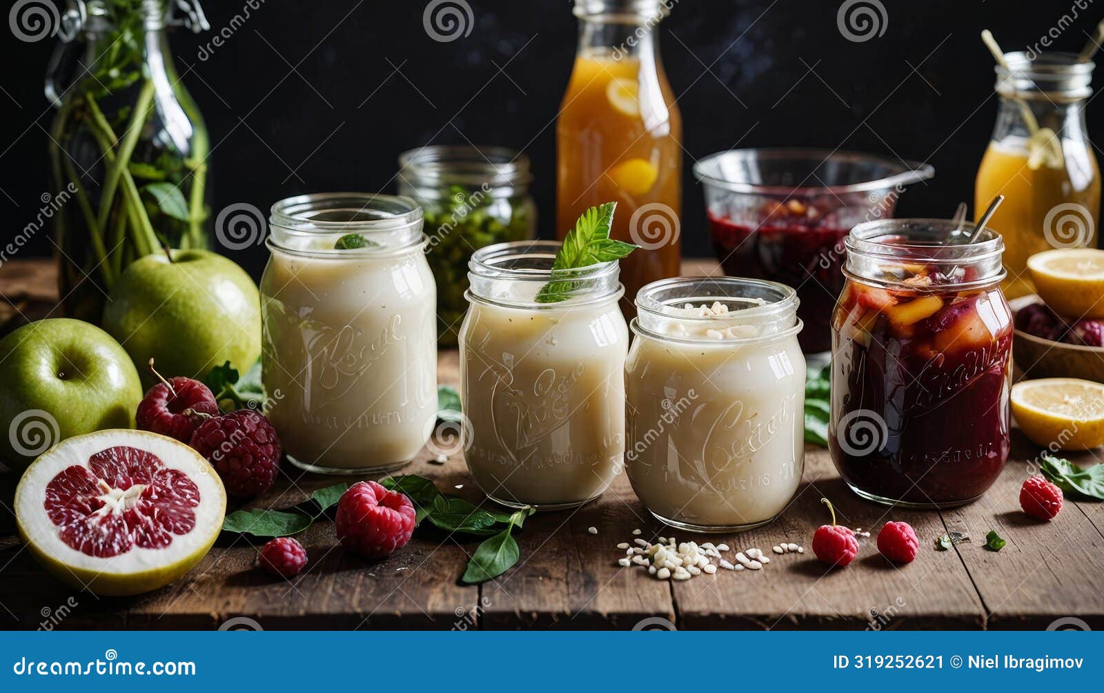 Probiotic Foods: Yogurt, Sauerkraut, Kombucha - Gut Health, Well-being ... Probiotic Foods: Yogurt, Sauerkraut, Kombucha - Gut Health, Well-being ...