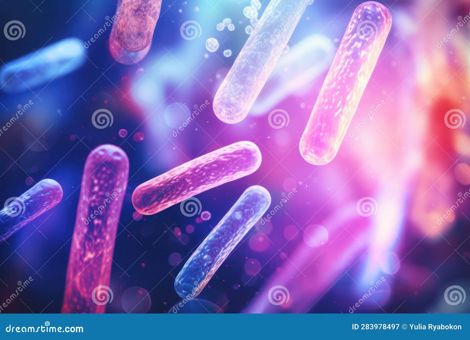 Bacteria In Stomach - Illustration | CartoonDealer.com #101700322