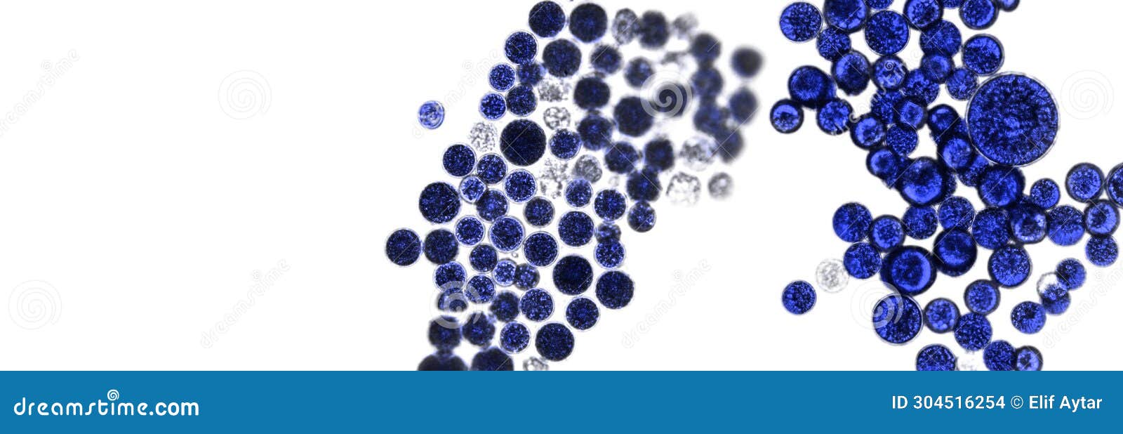 Probiotics, Bacteria On White Background. Bacteria And Microorganisms ...