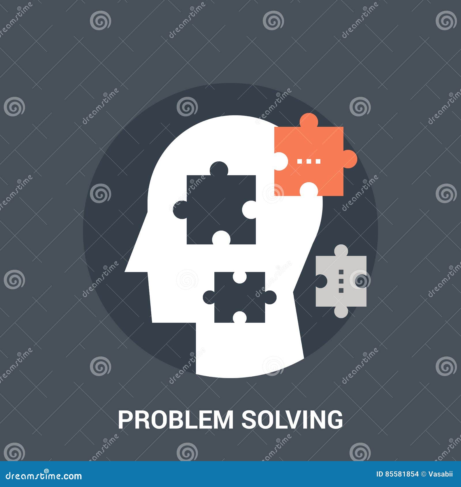 Probleem Het Oplossen Pictogramconcept Vector Illustratie ...