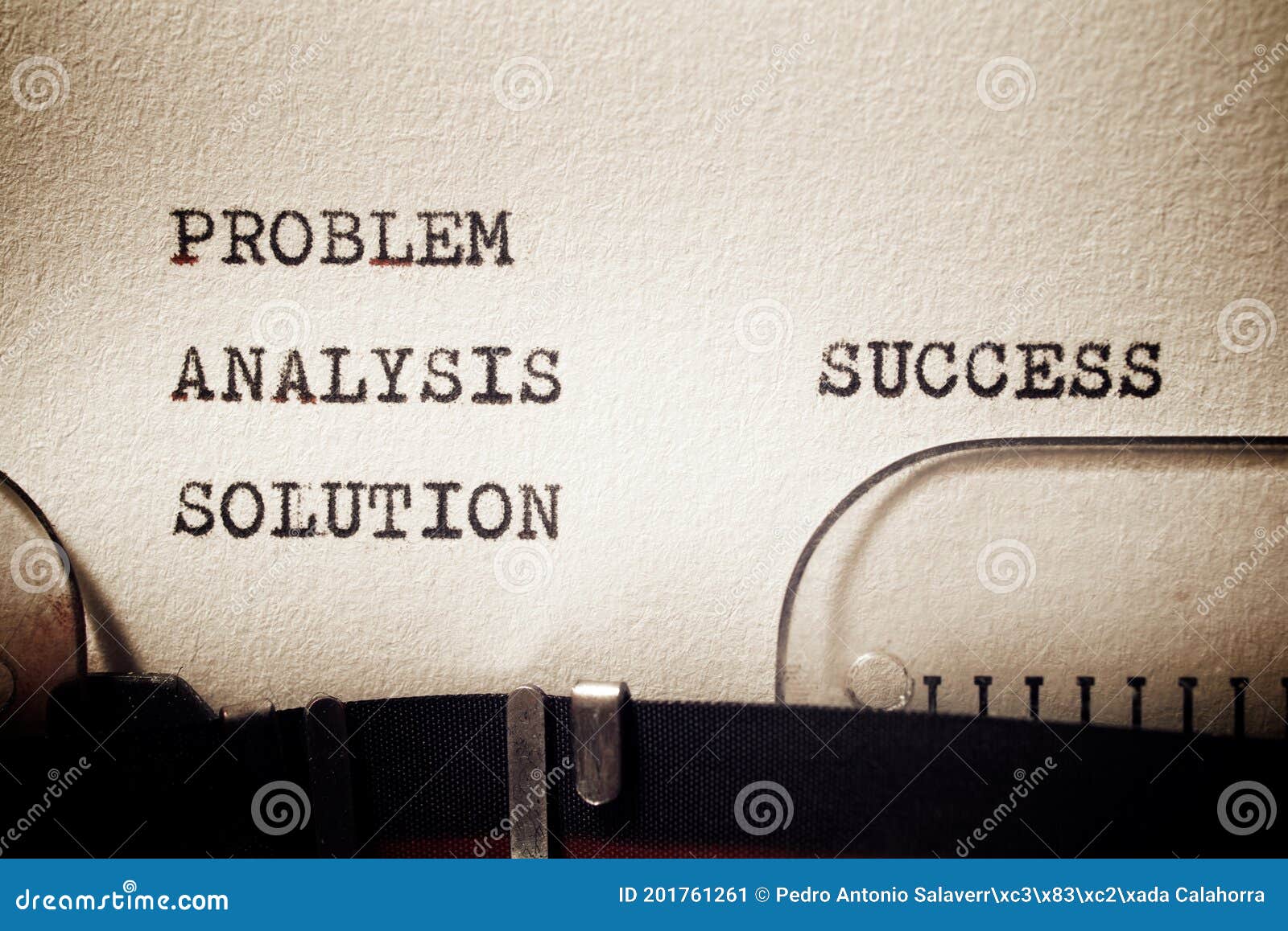 Problem Analysis Solution and Success Stock Image - Image of efficiency ...