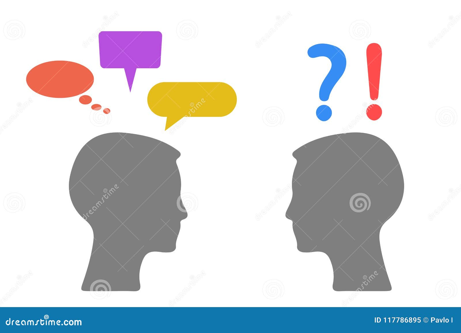 Problem Communication - Stock Stock Illustration - Illustration of ...