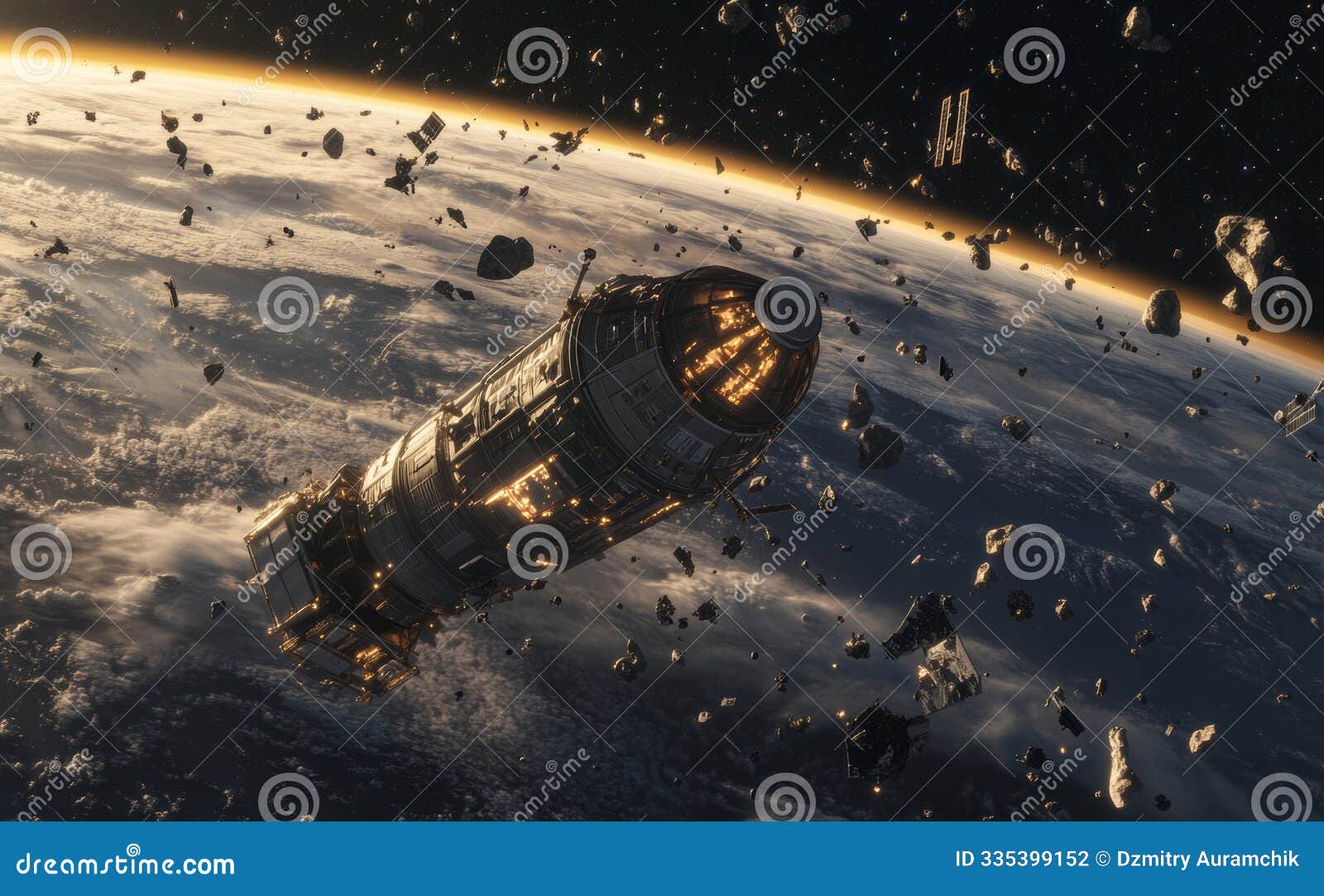 The Problem of Debris Pollution of the Earth S Orbit by Satellites and ...