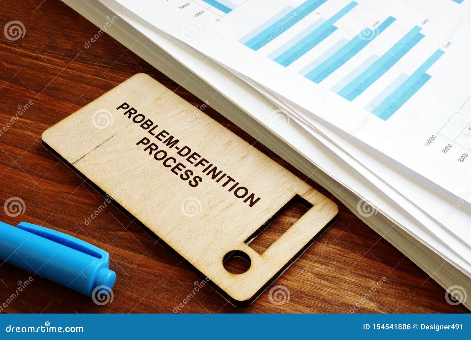 The Problem Definition Process and Documents. Stock Photo - Image of ...