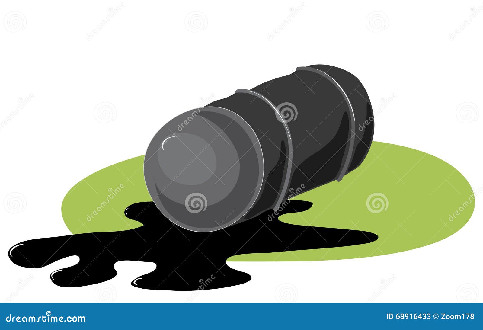 Problem of Environmental Pollution Garbage Old Oil Refining Stock ...