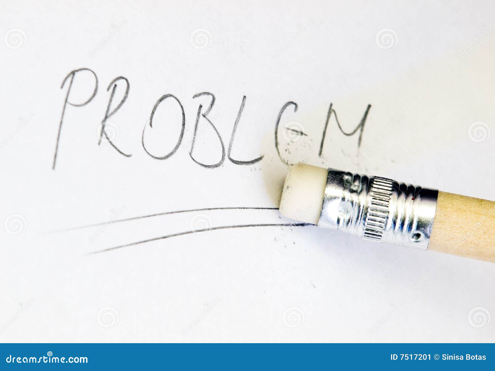 Problem Eraser Royalty-Free Stock Photography | CartoonDealer.com #7517201