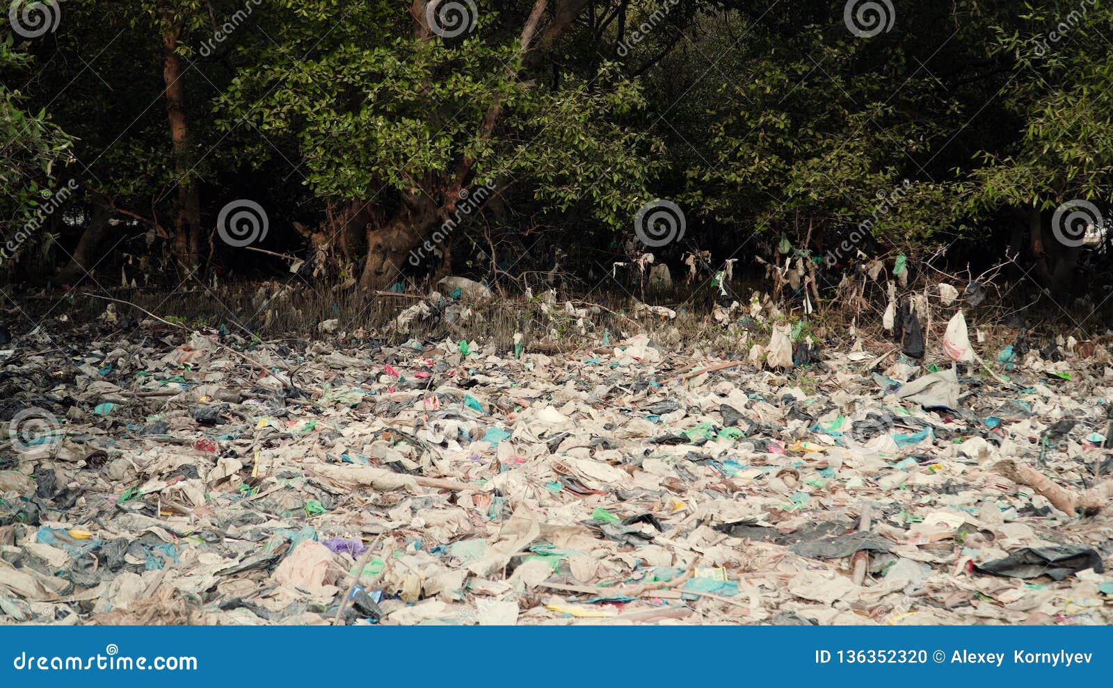 Problem with Garbage in Asia Java, Indonesia Stock Photo - Image of ...
