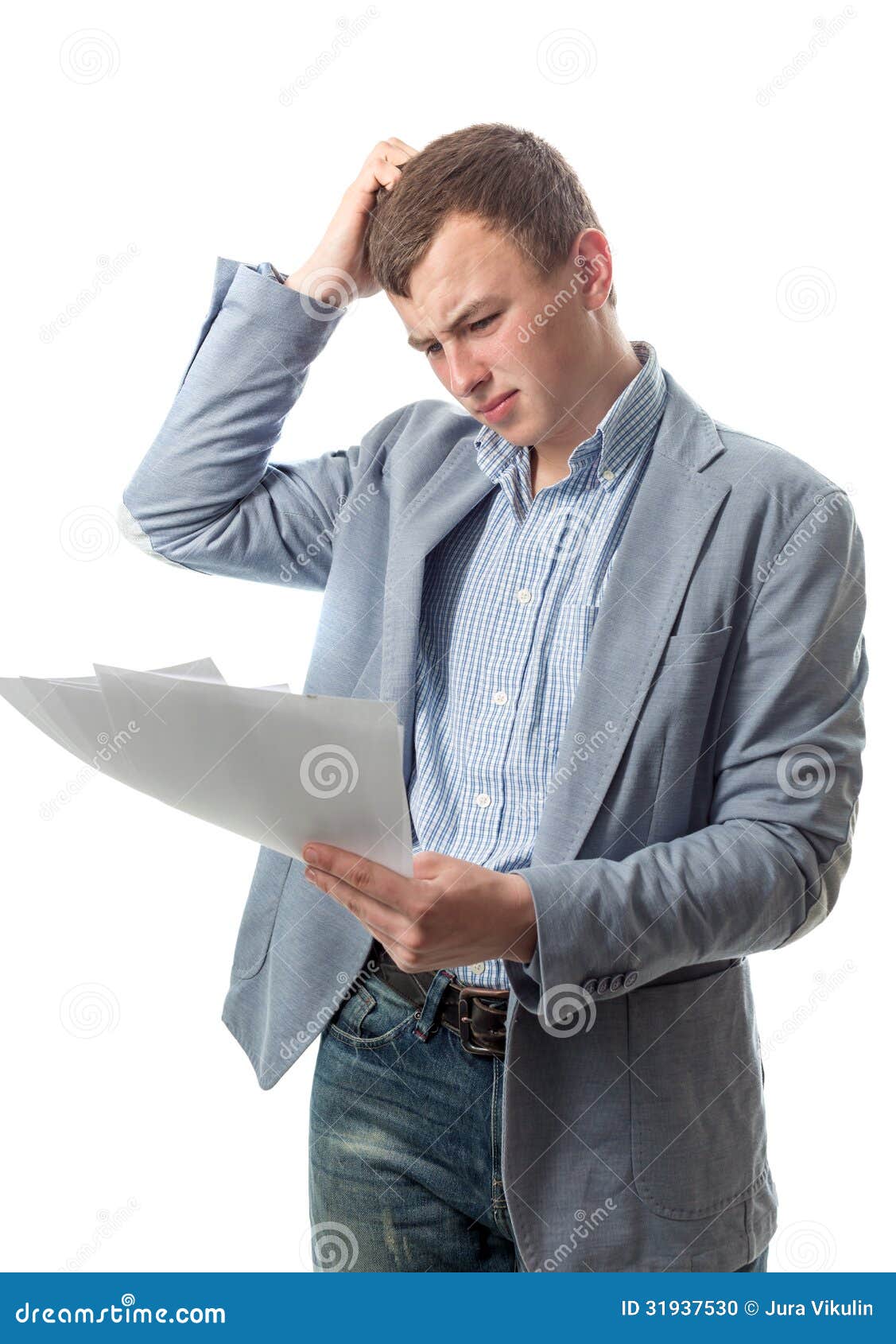 Problem stock photo. Image of business, emotions, caucasian - 31937530