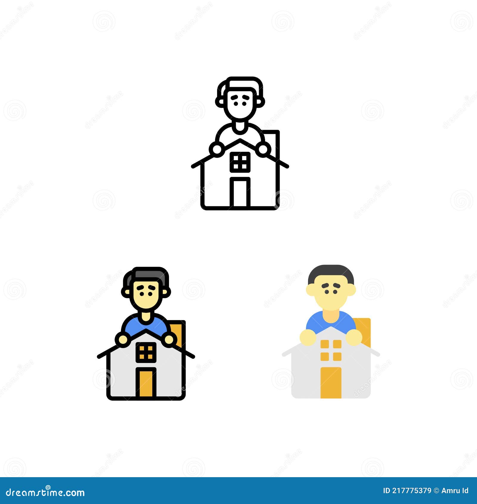 Problem Home, House Feels Like Hell, Broken Home Icon, Logo, and ...