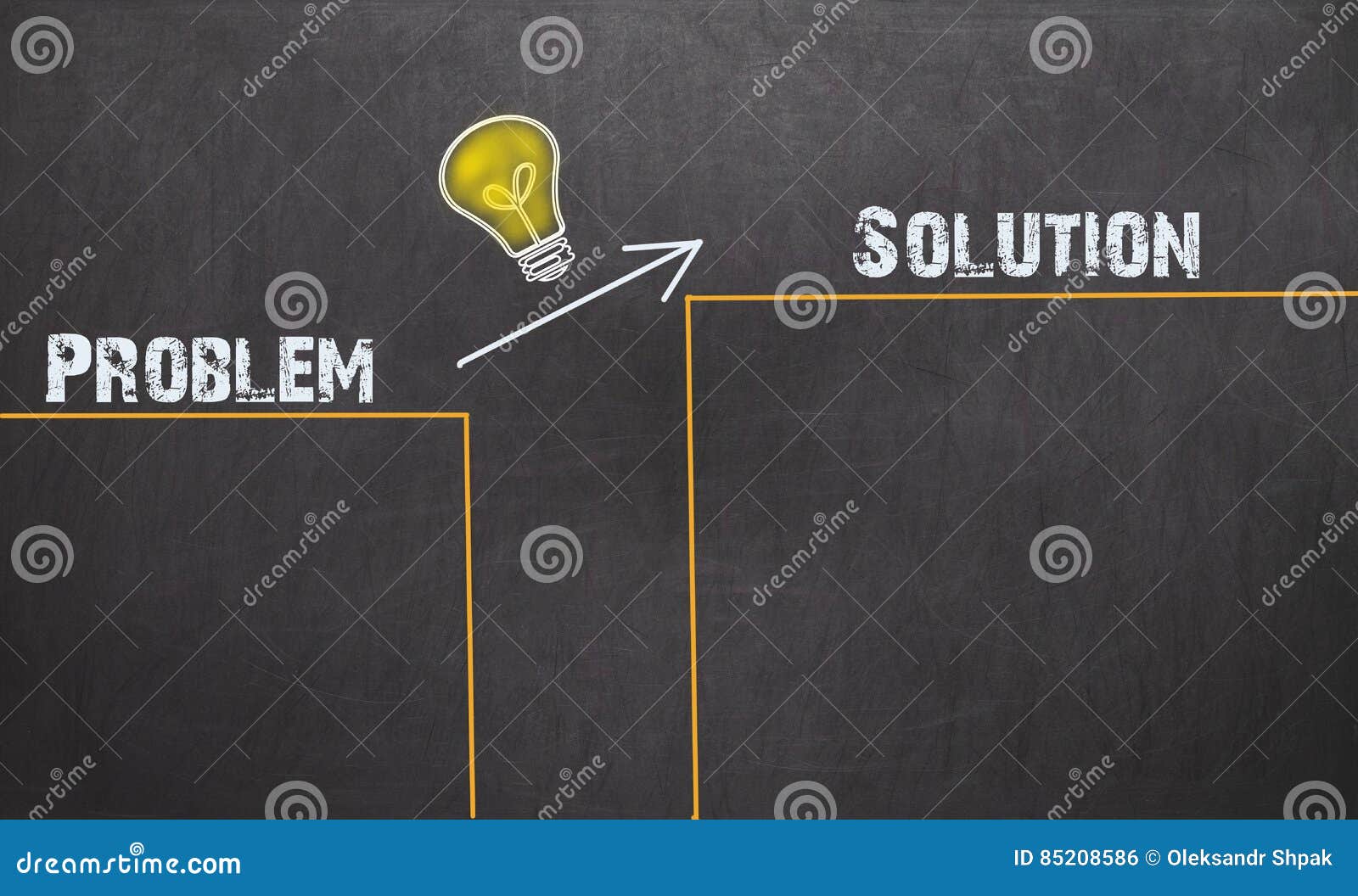 Problem, Idea, Solution - Business Concept Stock Photo - Image of ...