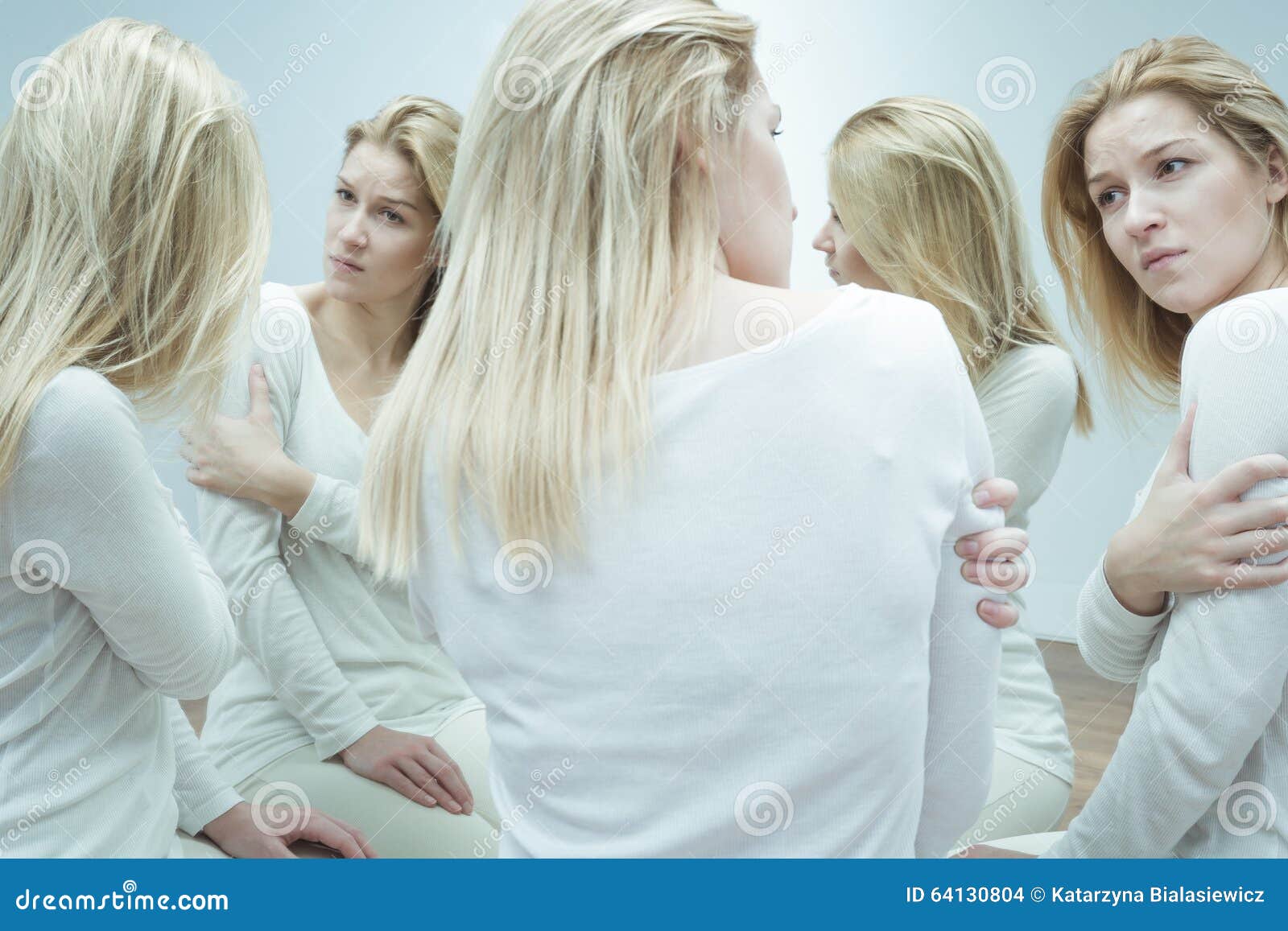 Problem with identity stock photo. Image of schizophrenia - 64130804