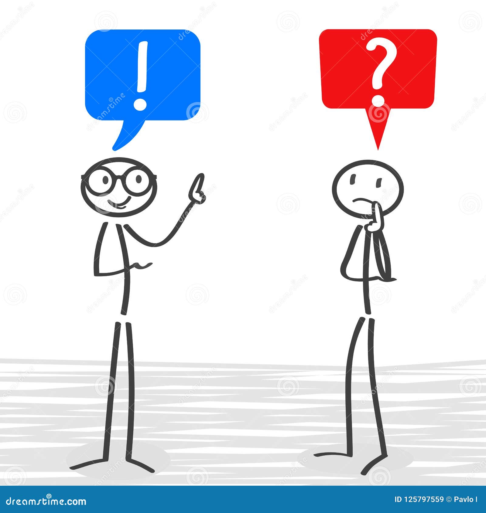Problem And Its Solution For Stock Stock Vector Illustration Of