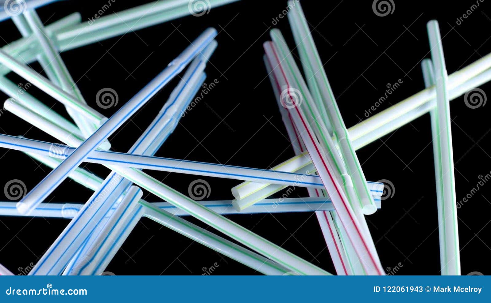 Problem of Plastic Straw Pollution Stock Video - Video of waste ...