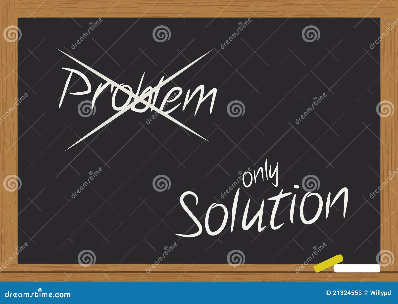 Problem and Solution on Chalkboard Stock Vector - Illustration of ... Problem and Solution on Chalkboard Stock Vector - Illustration of ...