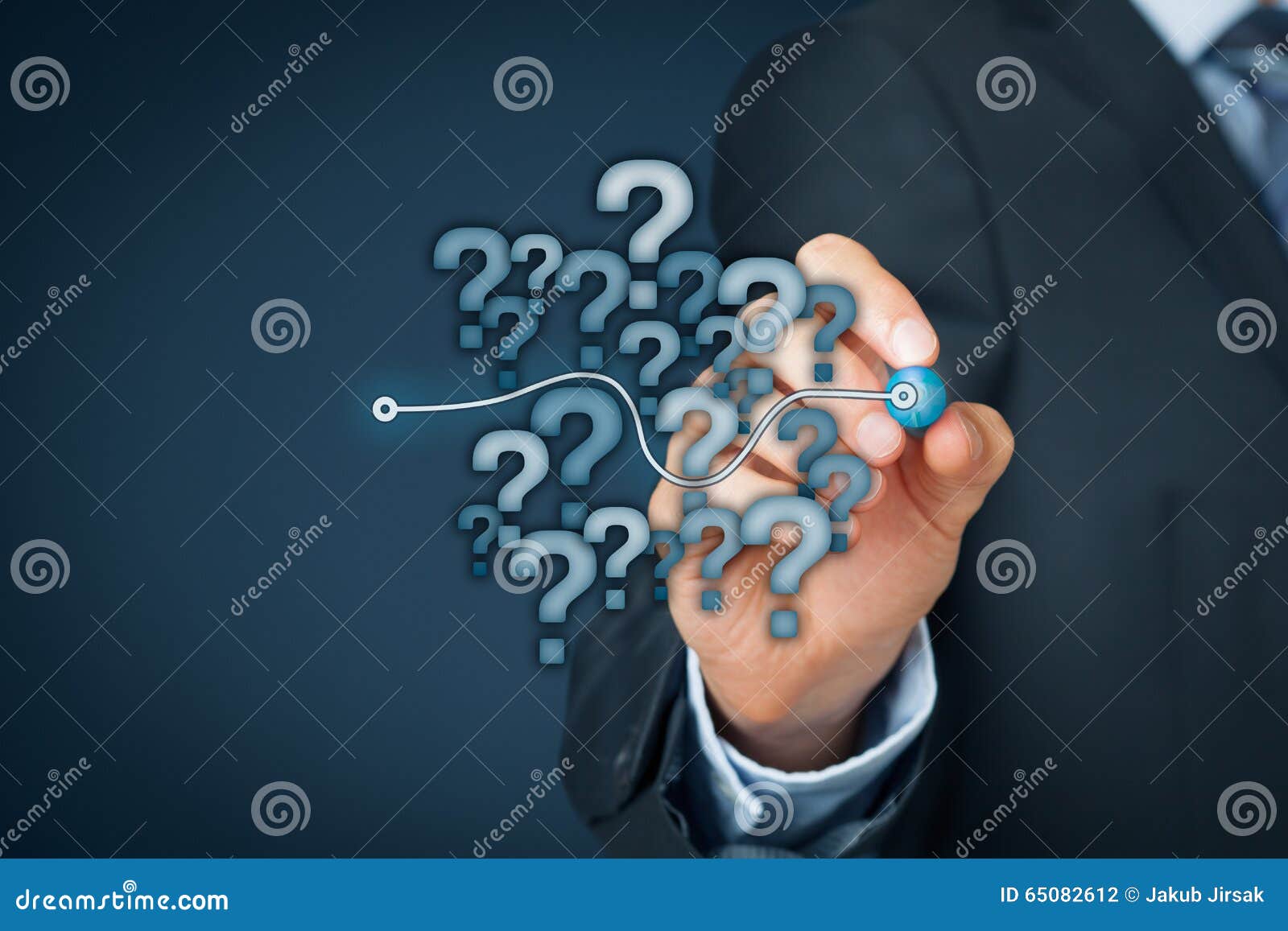 Problem and Solution Concept Stock Photo - Image of creative, male ...