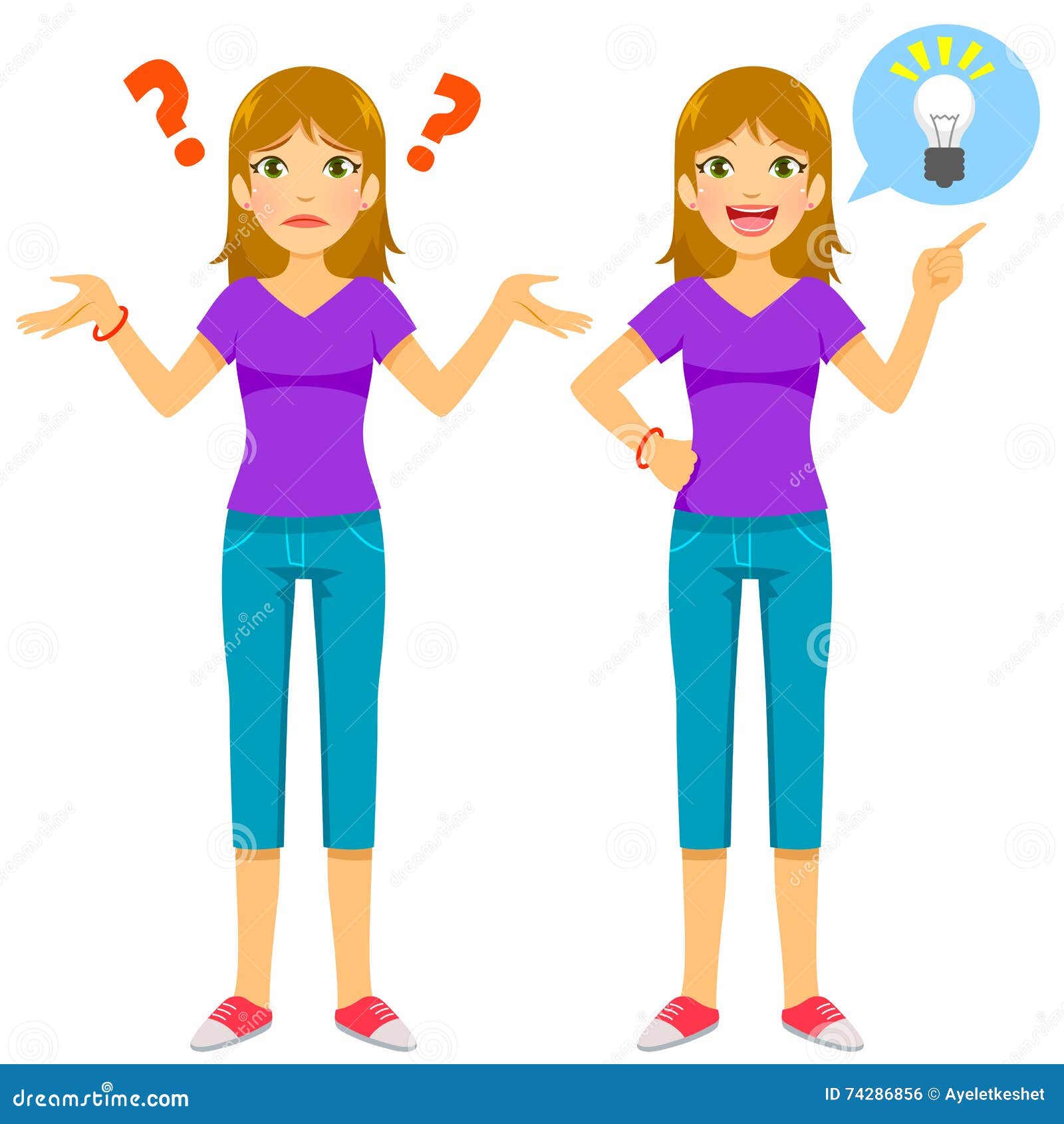 Problem And Solution Stock Vector Illustration Of Choosing 74286856