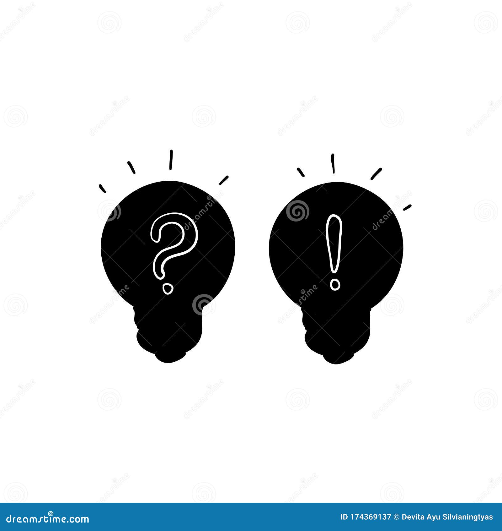 Problem Solution Icon Symbol Question and Answer Business Concept.hand ...