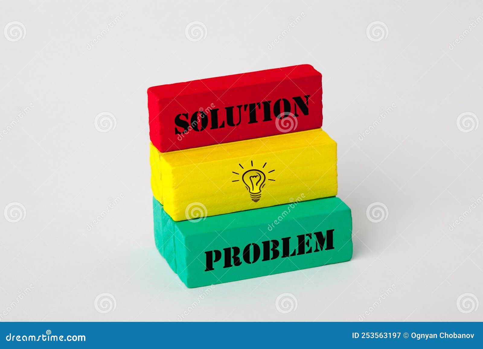 Problem Solution Light Bulb Stock Image - Image of consulting, finance ...