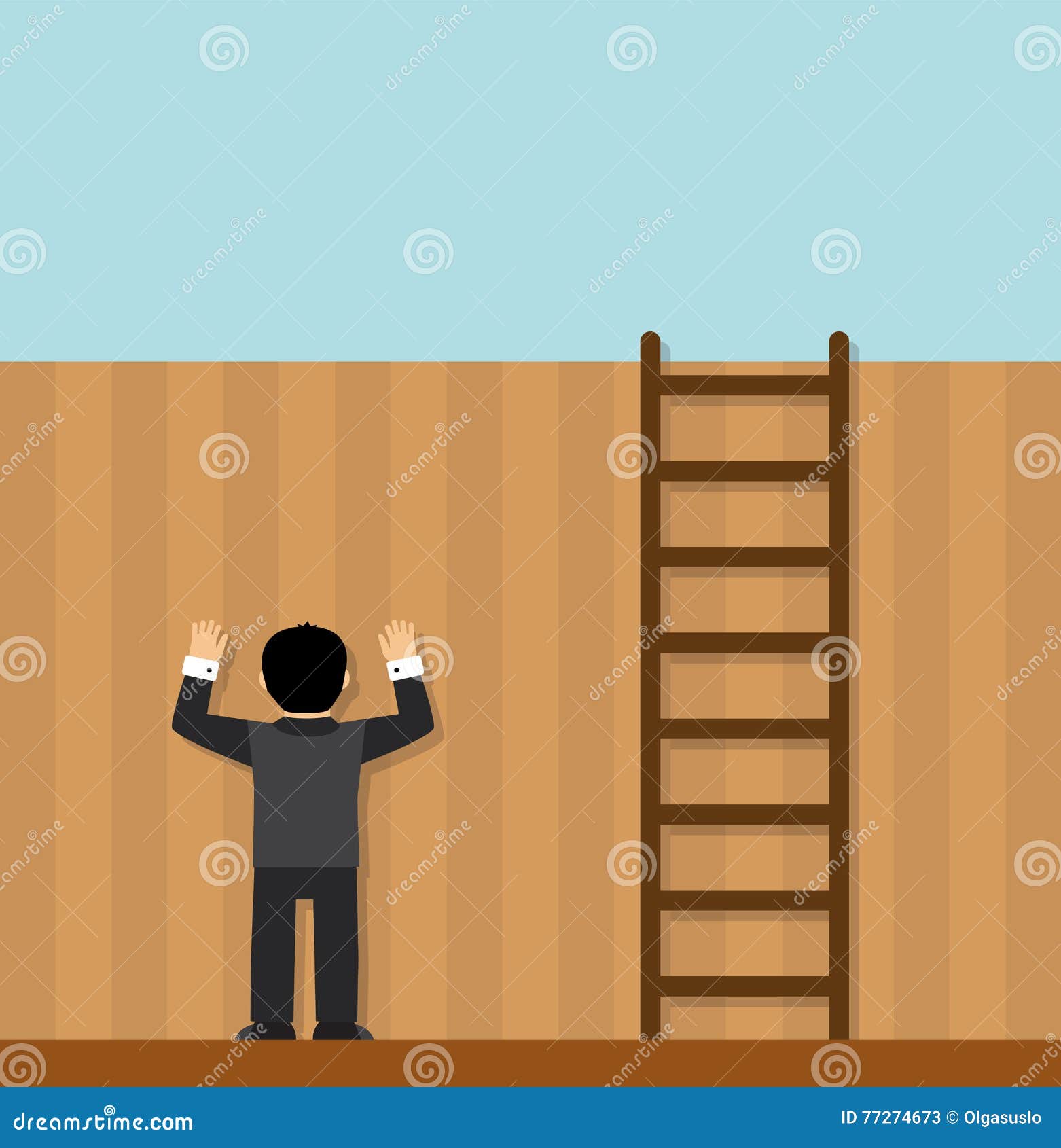 Understanding Ladder That Leads To Success High In The Sky, To ...