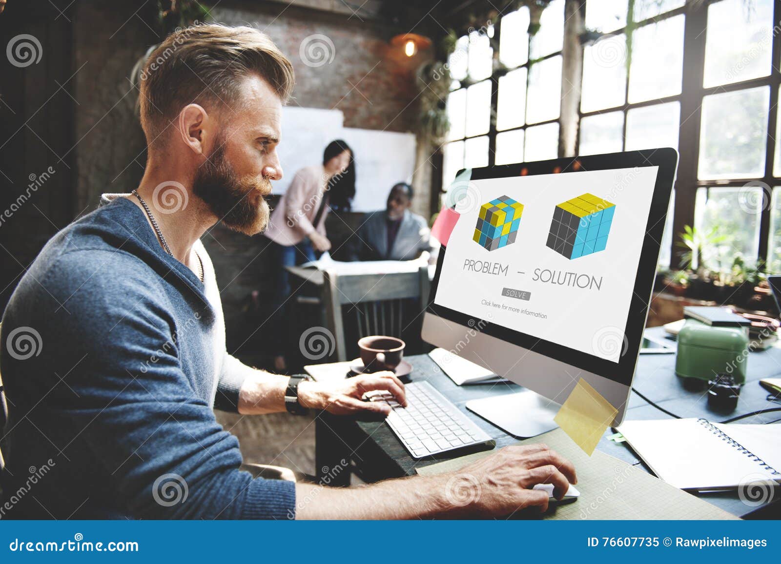 Problem Solution Strategy Trouble Difficulty Ideas Concept Editorial ...