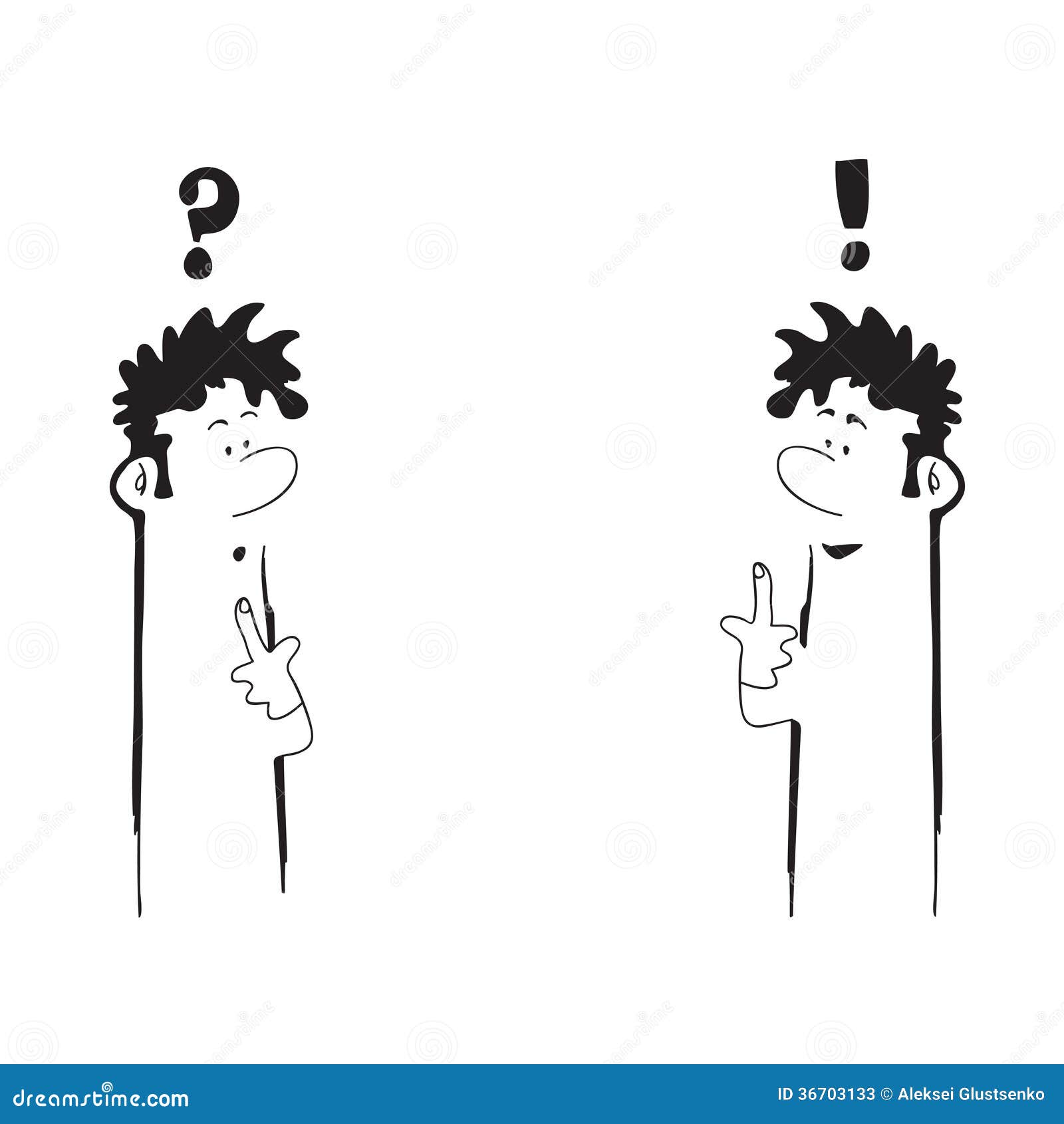 Problem and solution stock vector. Illustration of leadership - 36703133