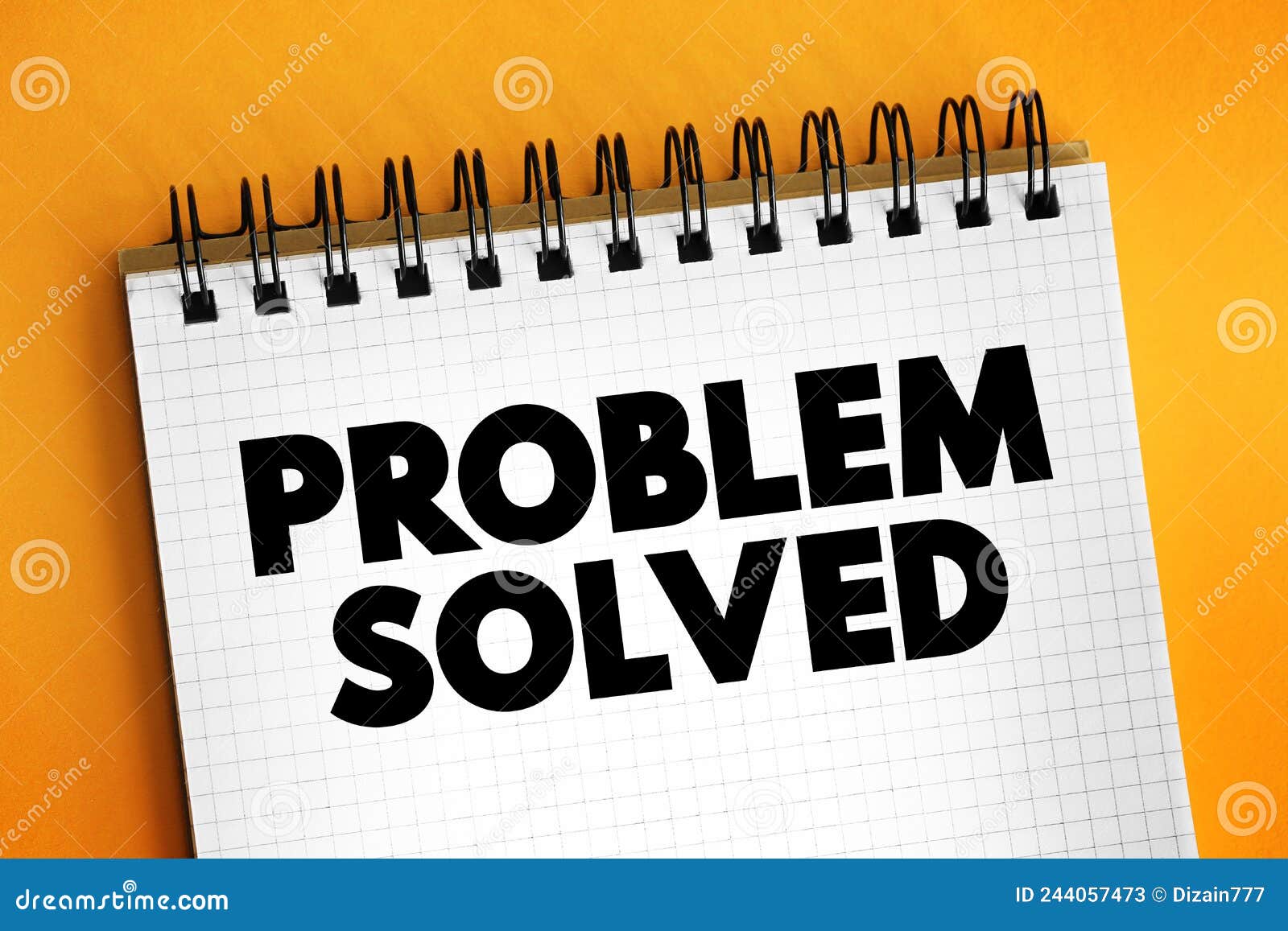 Problem Solved Text on Notepad, Concept Background Stock Image - Image ... Problem Solved Text on Notepad, Concept Background Stock Image - Image ...