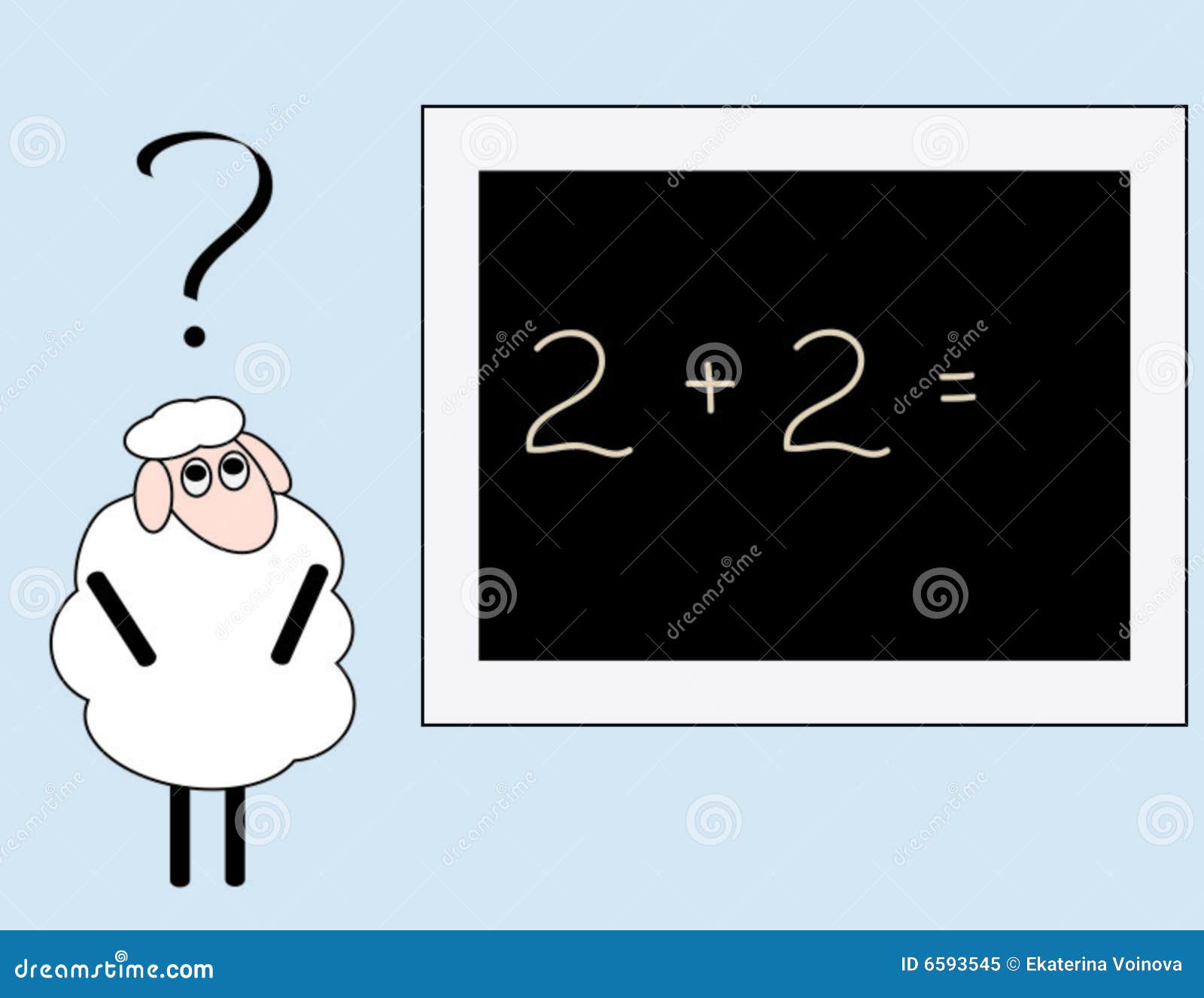 Addition Problem Clipart