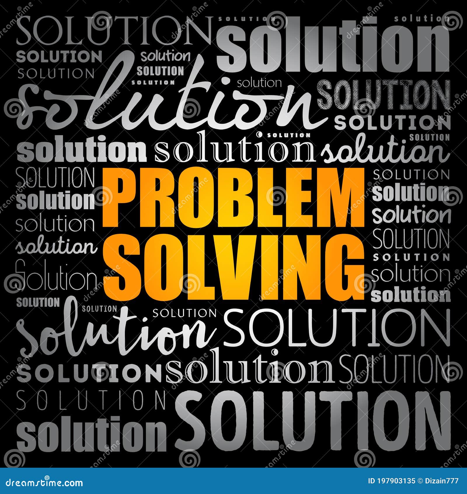 Problem Solving Aid Word Cloud Collage Stock Illustration ... Problem Solving Aid Word Cloud Collage Stock Illustration ...