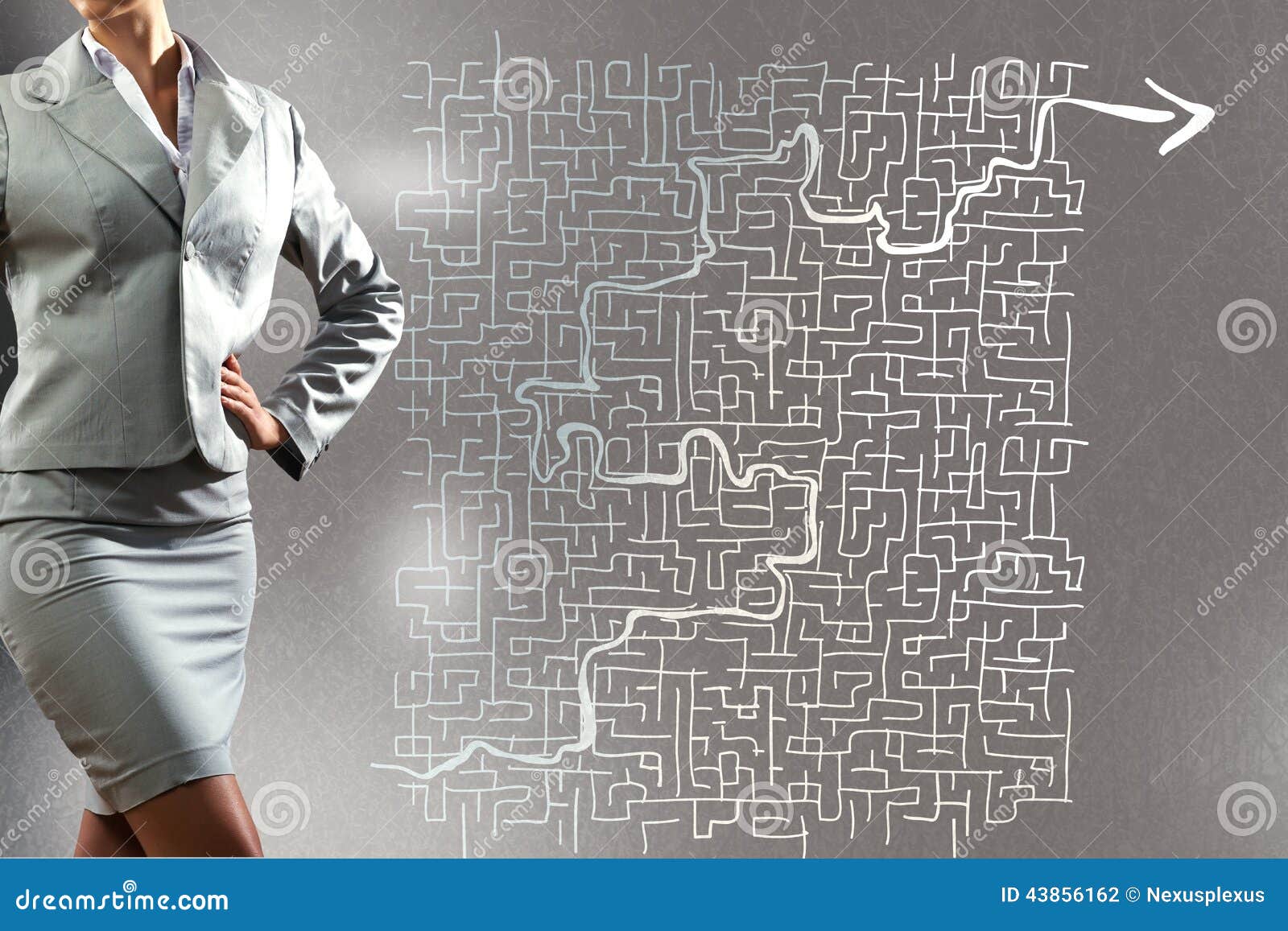 Problem solving stock photo. Image of route, plan, line - 43856162