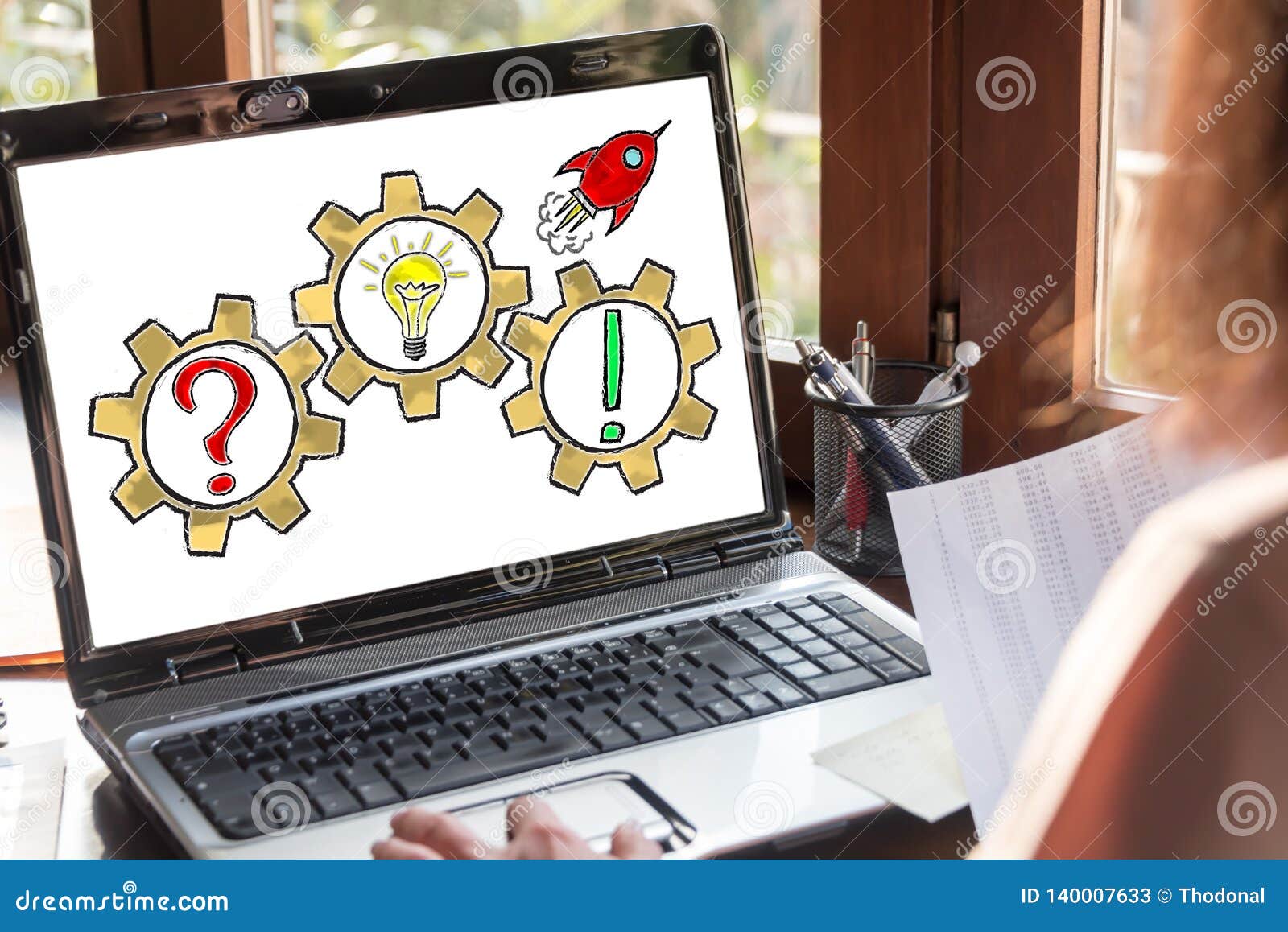 Problem Solving Concept on a Laptop Screen Stock Image - Image of ... Problem Solving Concept on a Laptop Screen Stock Image - Image of ...
