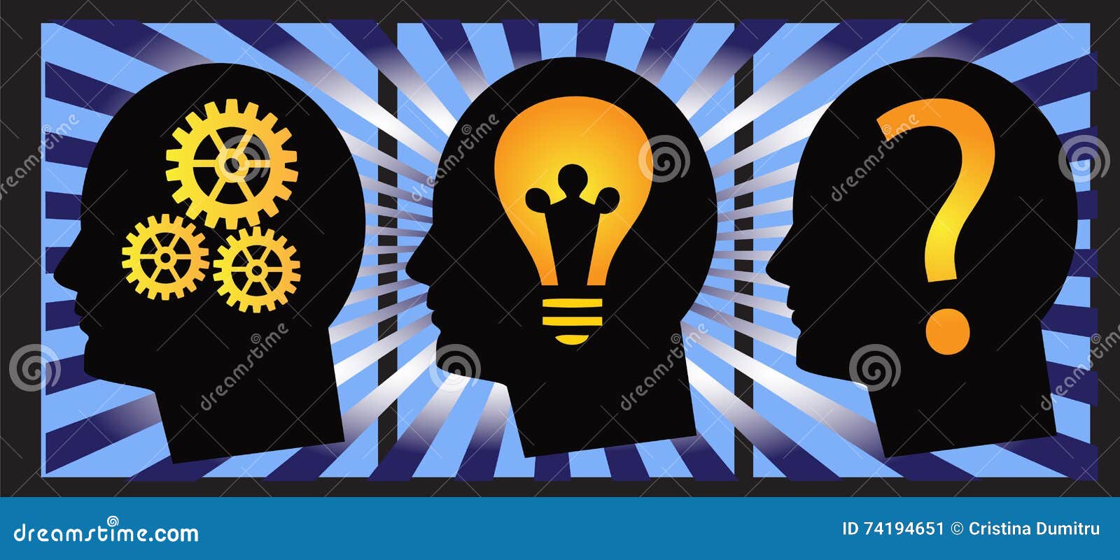 Problem Solving Human Head Vector Stock Vector - Illustration of ... Problem Solving Human Head Vector Stock Vector - Illustration of ...