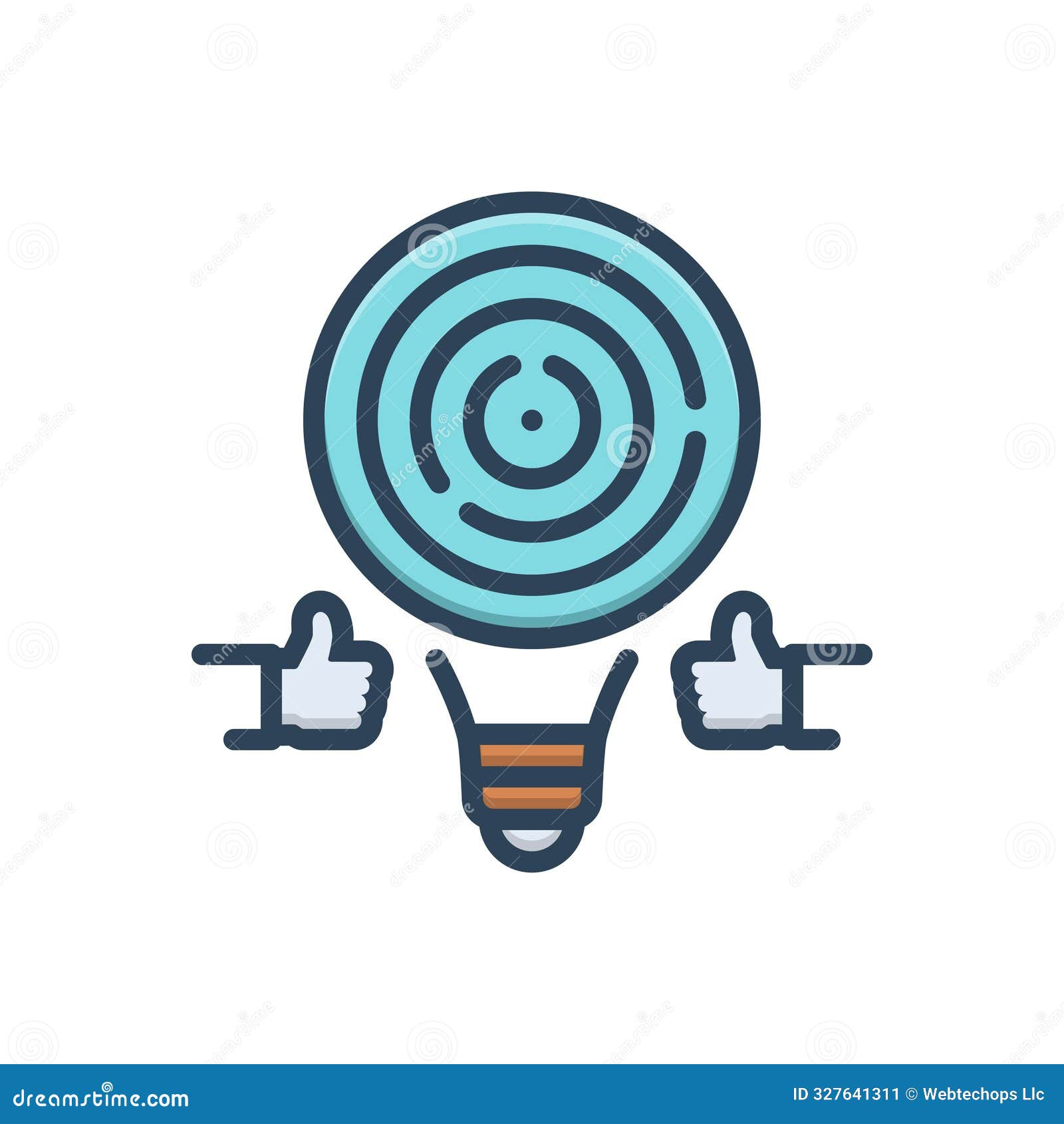 Color Illustration Icon for Problem Solving, Problem and Complication ...