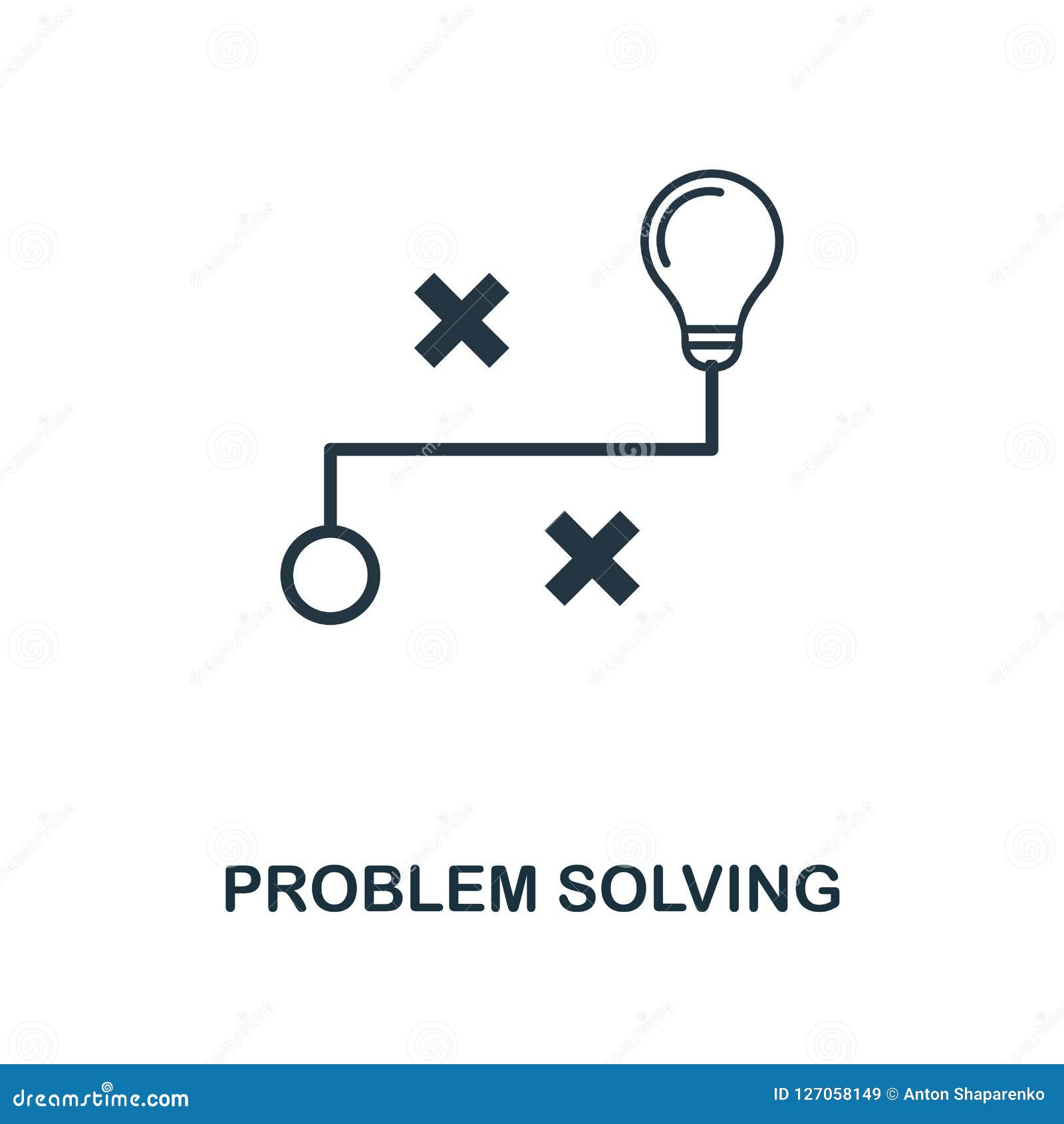 Problem Solving Icon Monochrome Style Design From Machine Learning Icon Collection Ui And Ux