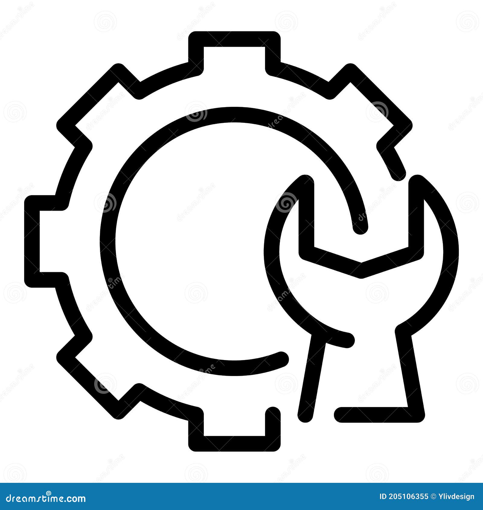 Problem Solving Icon, Outline Style Stock Vector - Illustration of ...